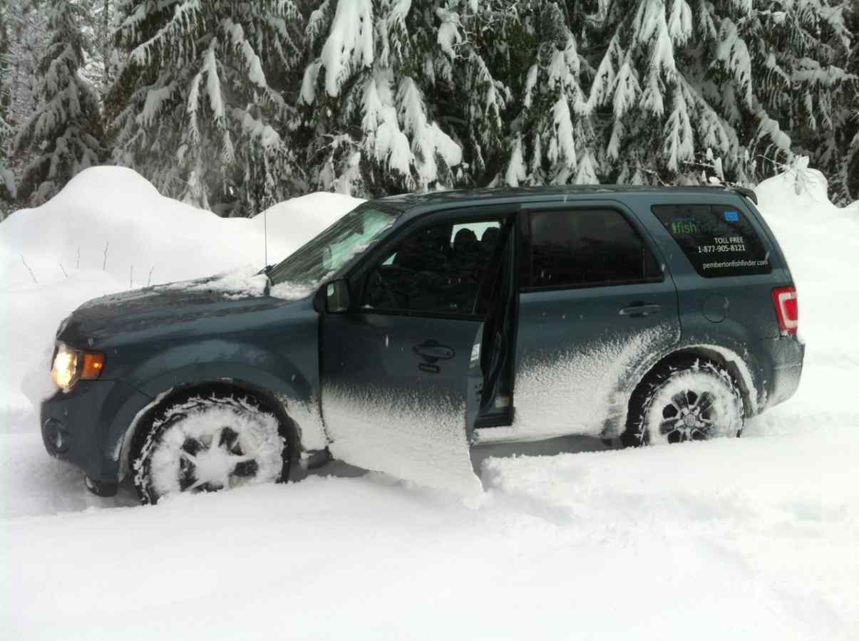 Blackwater Lake Ice Fishing in BC, Canada