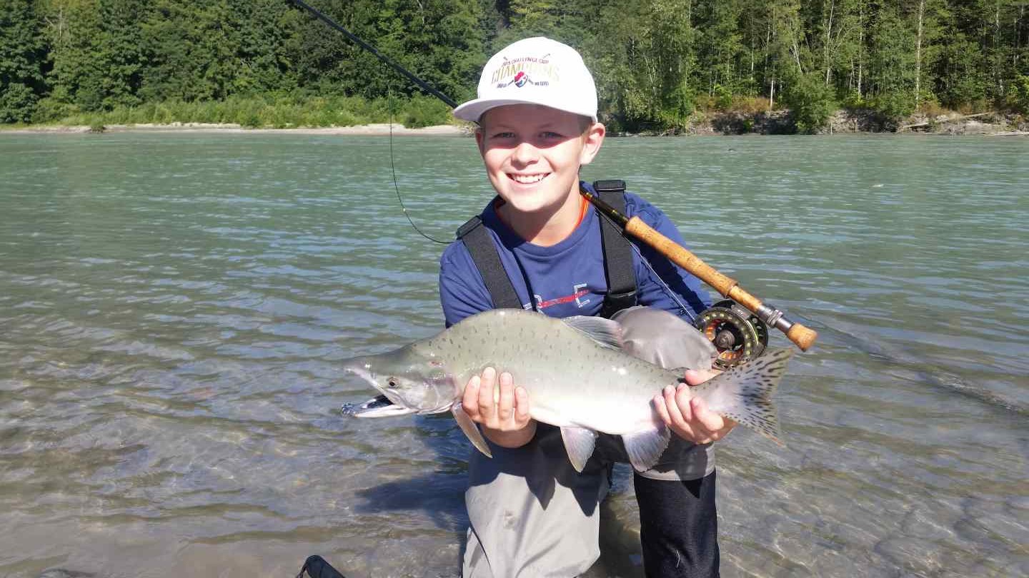 Squamish River Pink Salmon Fishing Report 2015